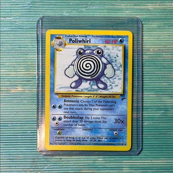 Pokemon | Games | Poliwhirl 999 Base Set Pokmon Card | Poshmark